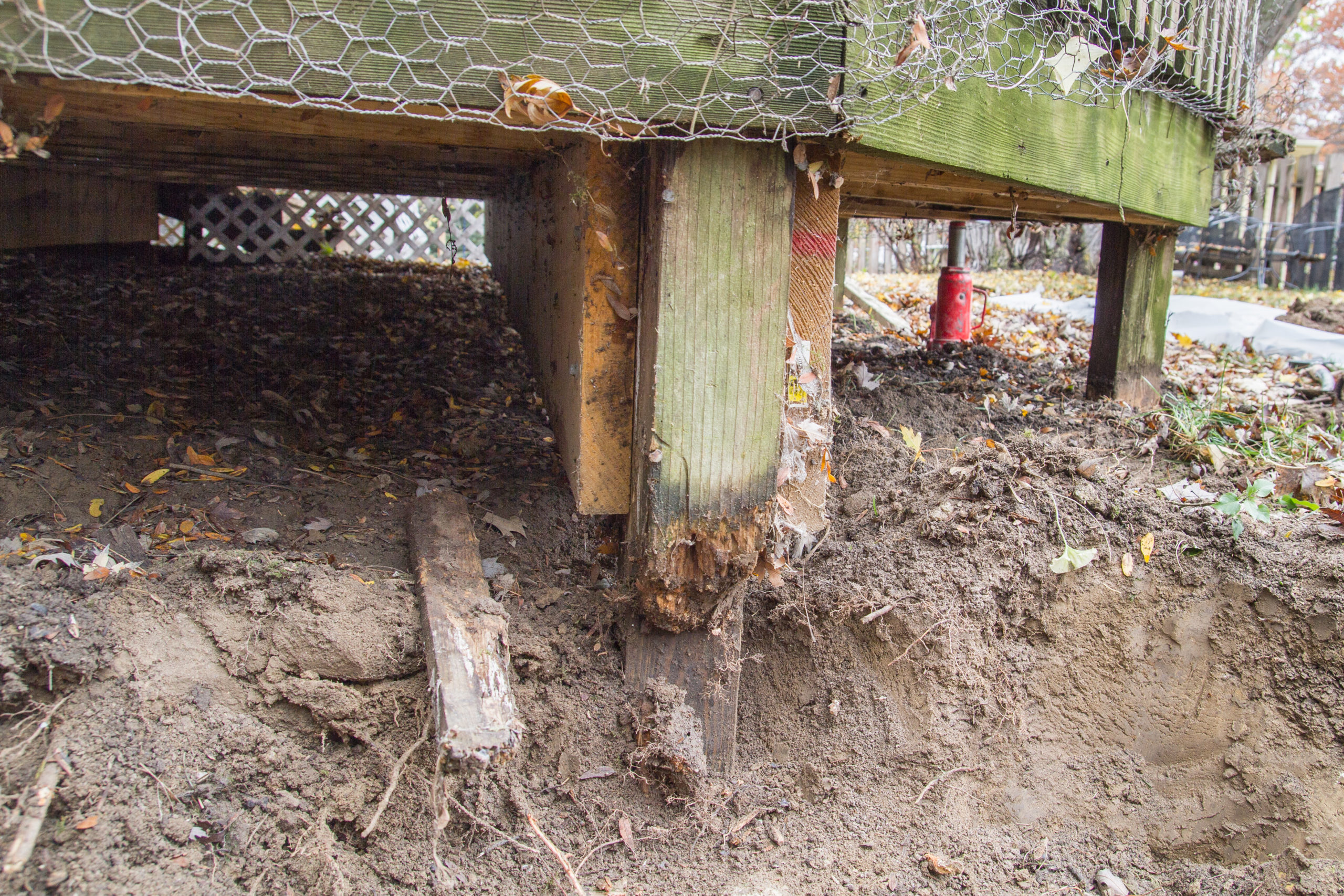 Steel Piers Support for Deck, Sunroom or Porch Foundations in Corpus ...