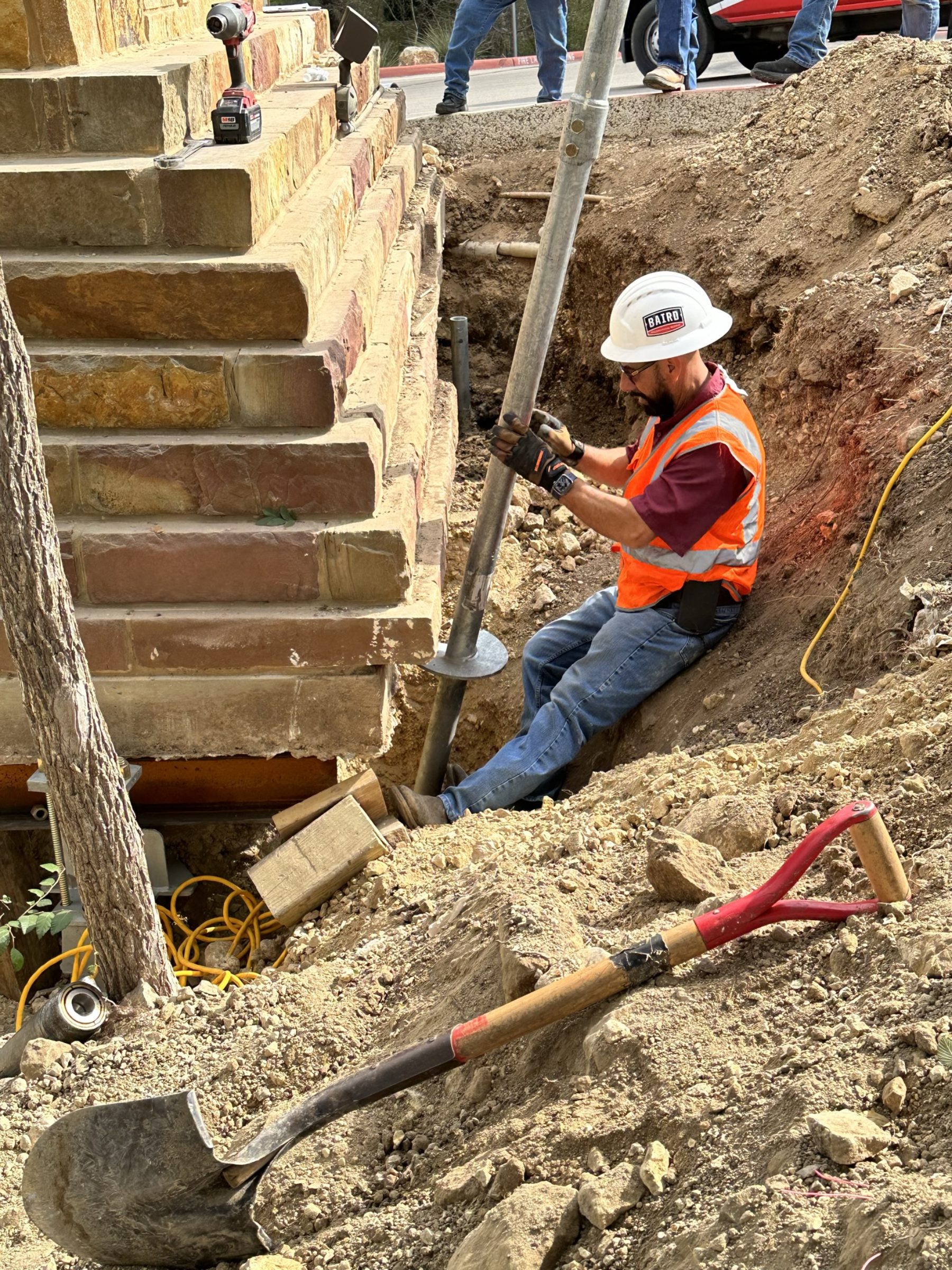 Commercial Foundation Repair Photo Gallery | Baird Foundation Repair