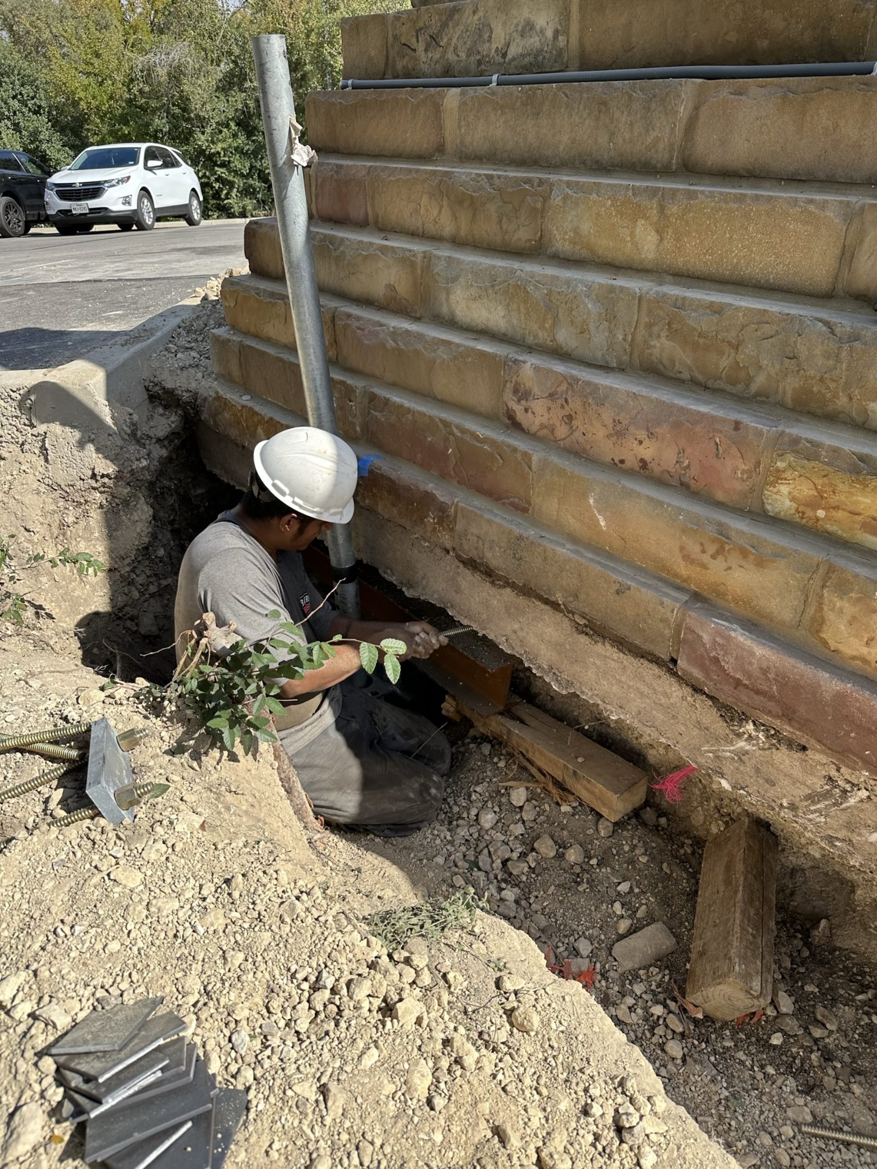 Commercial Foundation Repair Photo Gallery | Baird Foundation Repair